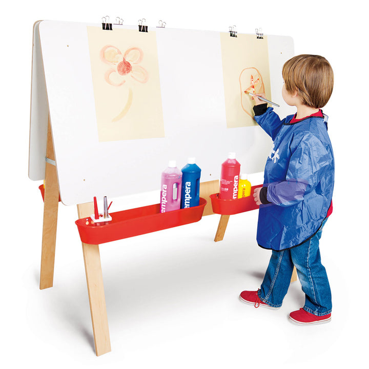 Painting easel for 4 children – ABC Escolar