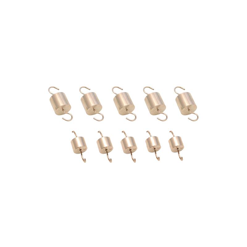 Brass Double Hook Weight Set – ABC Escolar