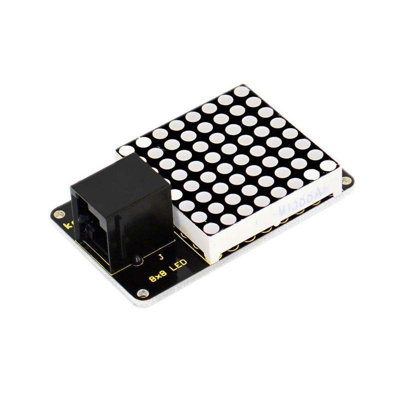 Matriz LED I2C 8x8 LED HT16K33 (Ligação EASY) para Arduino Keyestudio ...