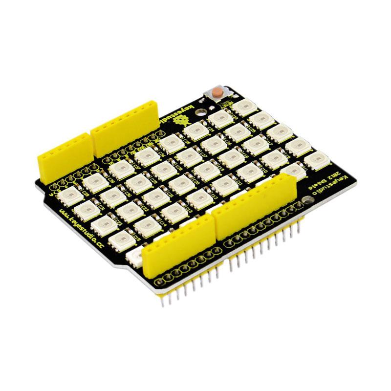 Shield Matriz 40 LEDs RGB para Arduino Keyestudio – ABC Escolar