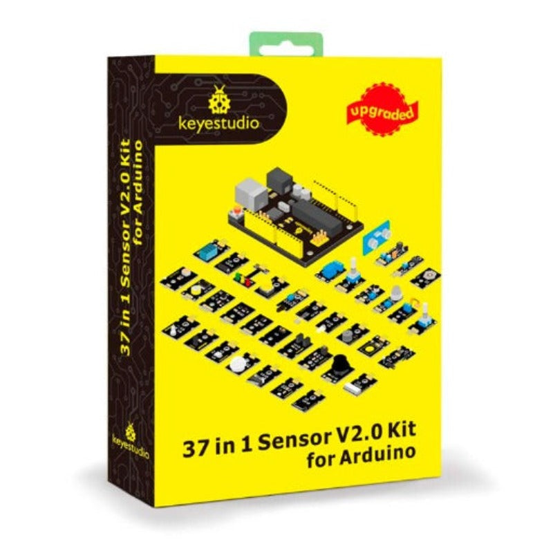 Kit 37 em 1 Starter V2.0 Arduino Keyestuido (com placa UNO R3) – ABC ...