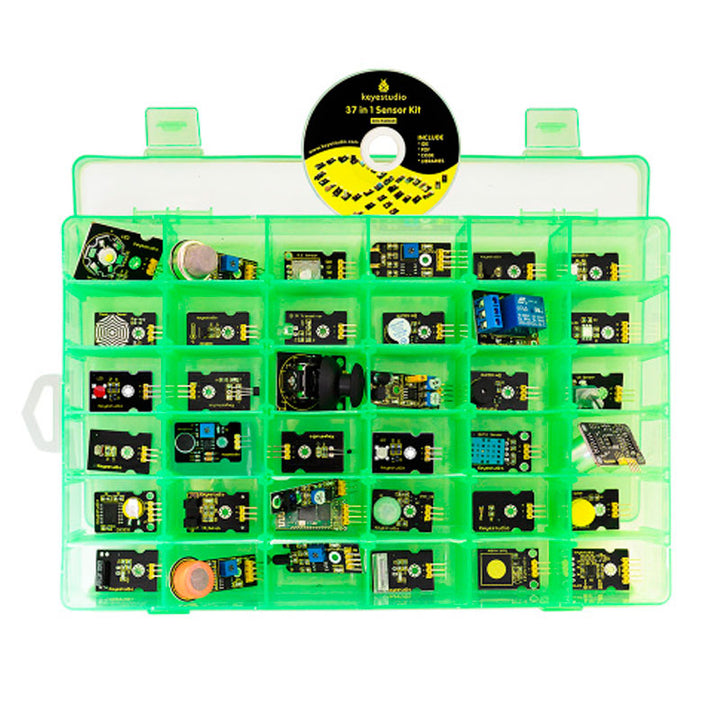 Kit de 37 sensores para Arduino Keyestudio – ABC Escolar