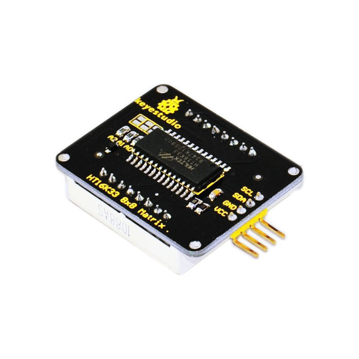 Matriz I2C 8x8 LED HT16K33 para Arduino Keyestudio – ABC Escolar