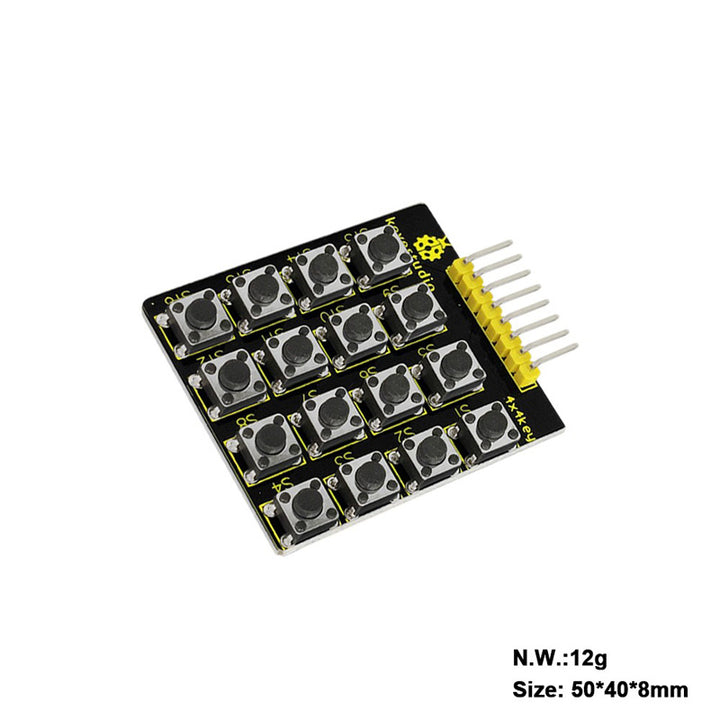 Módulo Botões 4*4 Matriz Keypad para Arduino Keyestudio – ABC Escolar