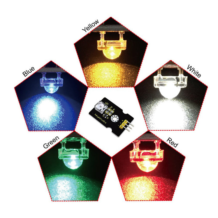 Módulo de luz LED piranha para Arduino Keyestudio – ABC Escolar