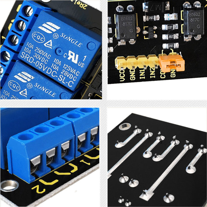 Módulo relé duplo 5V para Arduino Keyestudio – ABC Escolar