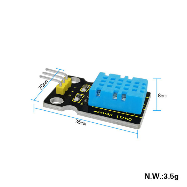 Módulo sensor de temperatura e humidade DHT11 para Arduino Keyestudio ...