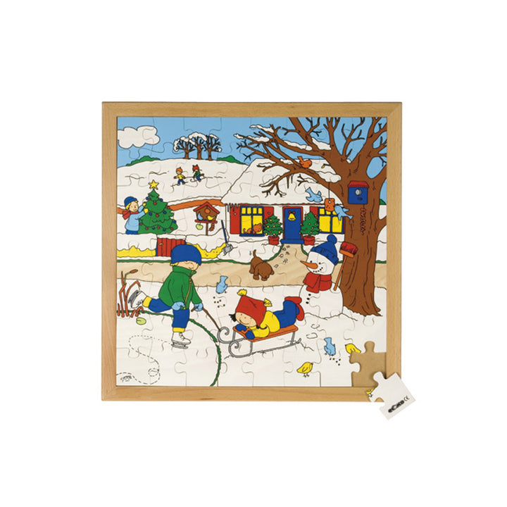 Puzzle Inverno – ABC Escolar
